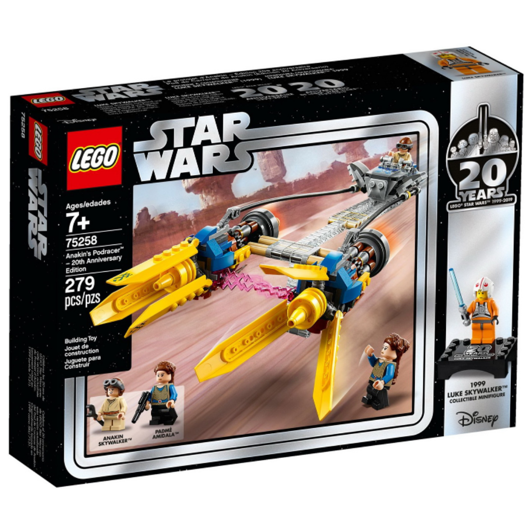 75258 Anakin's Podracer – 20th Anniversary Edition Used Built As Shown ...