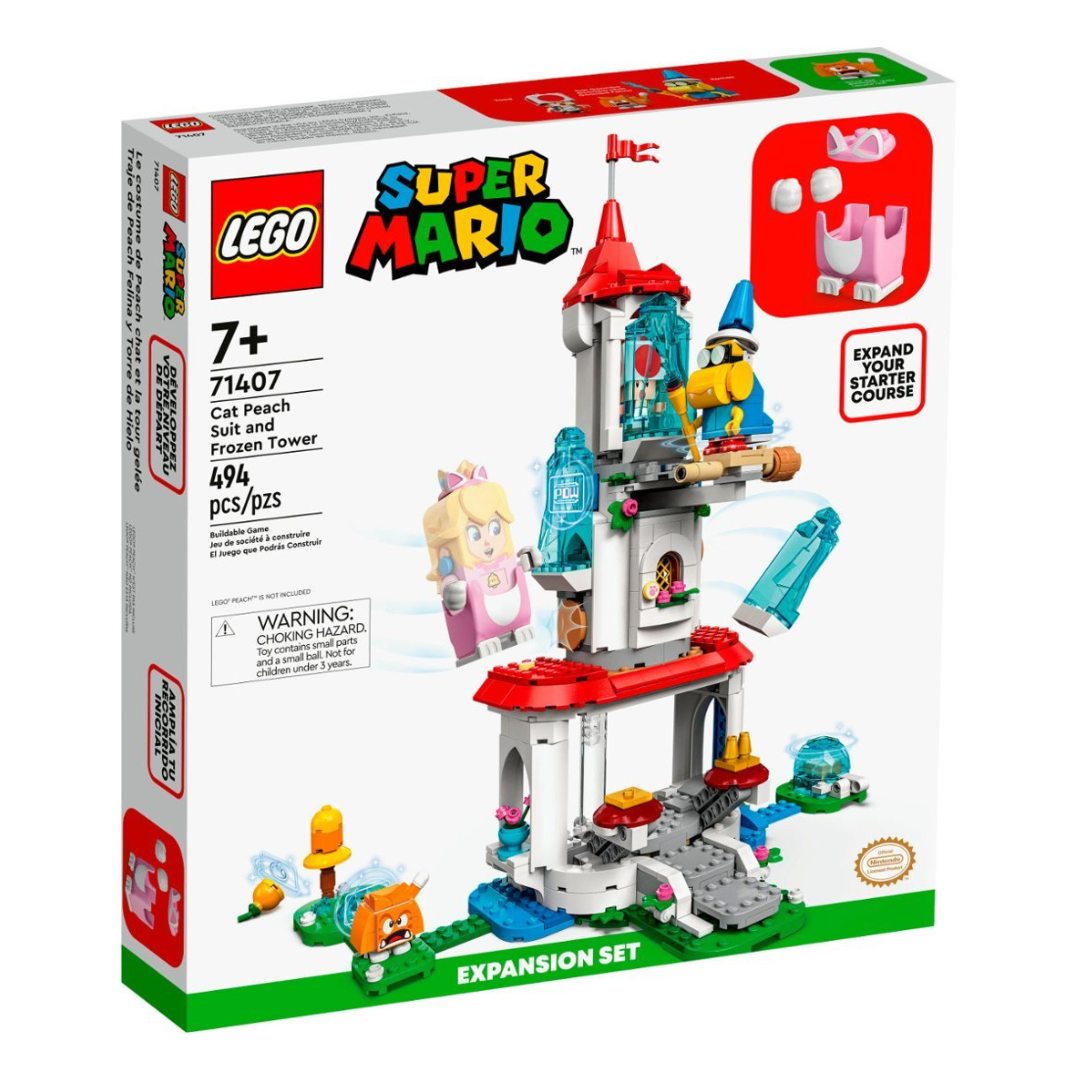 71407 Cat Peach Suit and Frozen Tower- Expansion Set | Wapi Bricks LLC