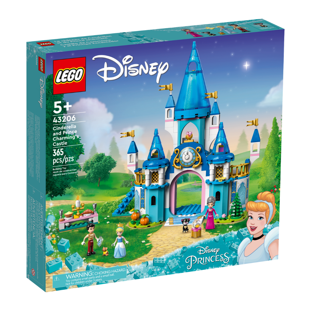 43206 Cinderella and Prince Charming's Castle New Sealed | Wapi Bricks LLC