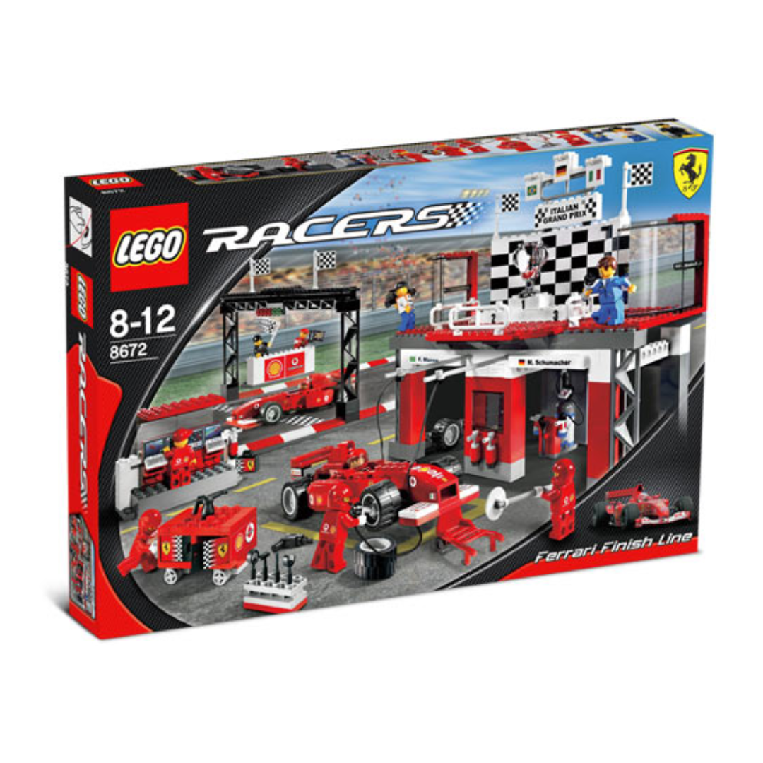 8672 Ferrari Finish Line | Wapi Bricks LLC