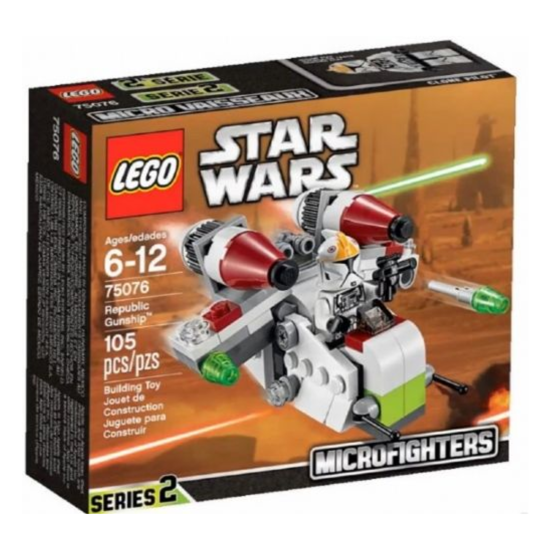 75076 Republic Gunship | Wapi Bricks LLC