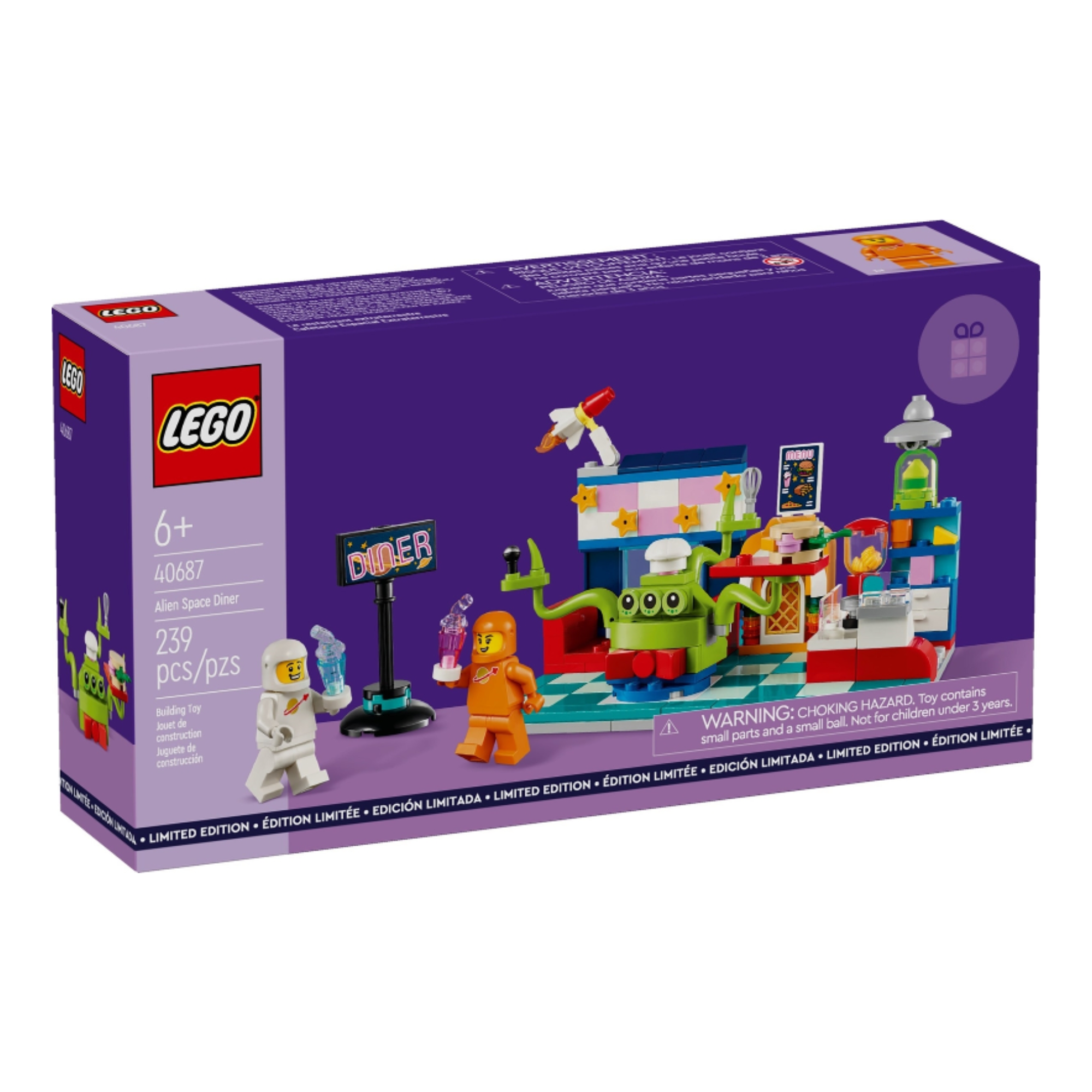 40687 Alien Space Diner | Wapi Bricks LLC