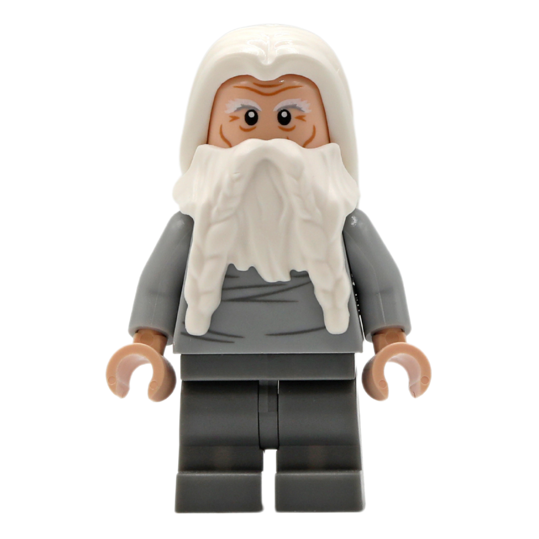 lor118 Gloin the Dwarf - White Hair | Wapi Bricks LLC
