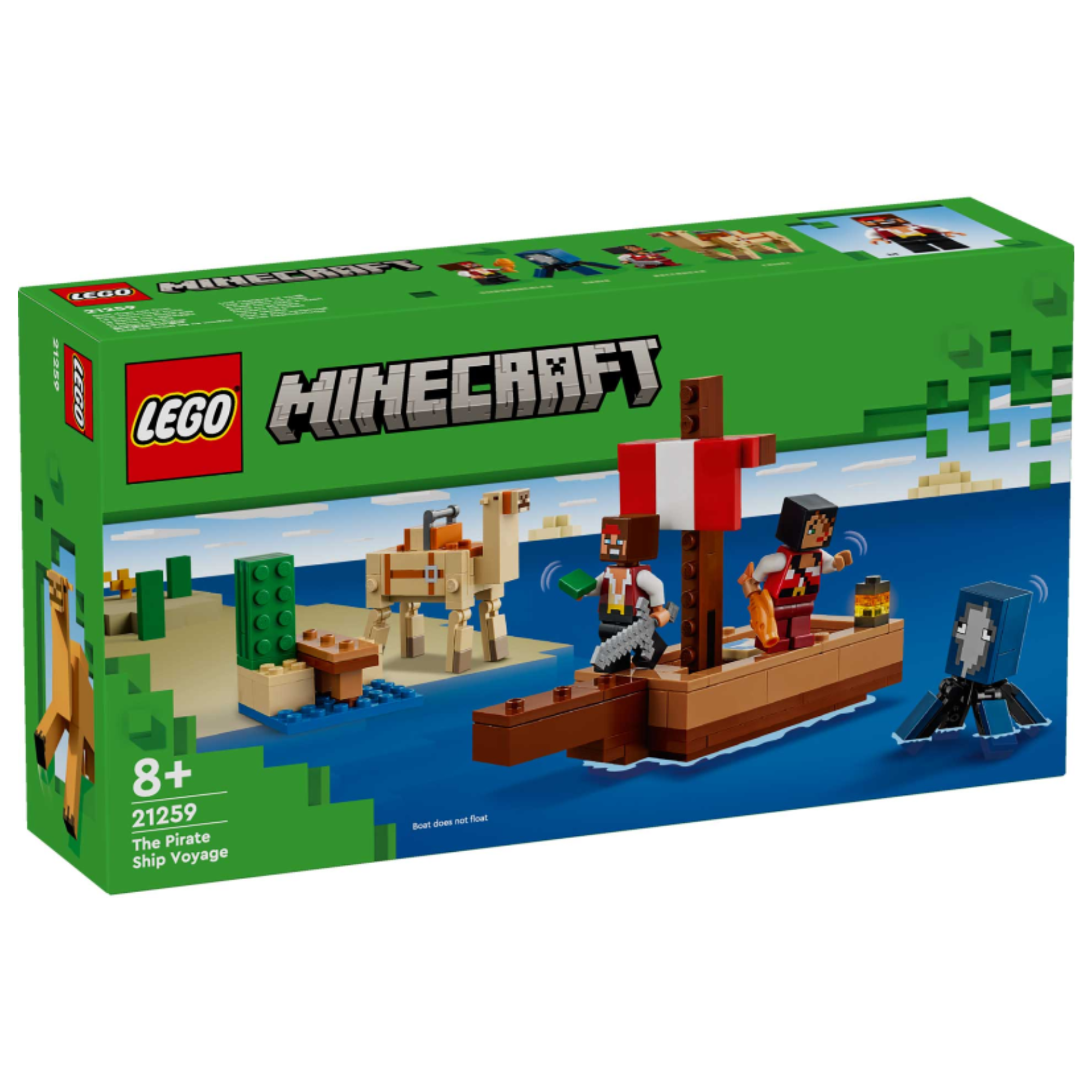 21259 The Pirate Ship Voyage New Sealed | Wapi Bricks LLC