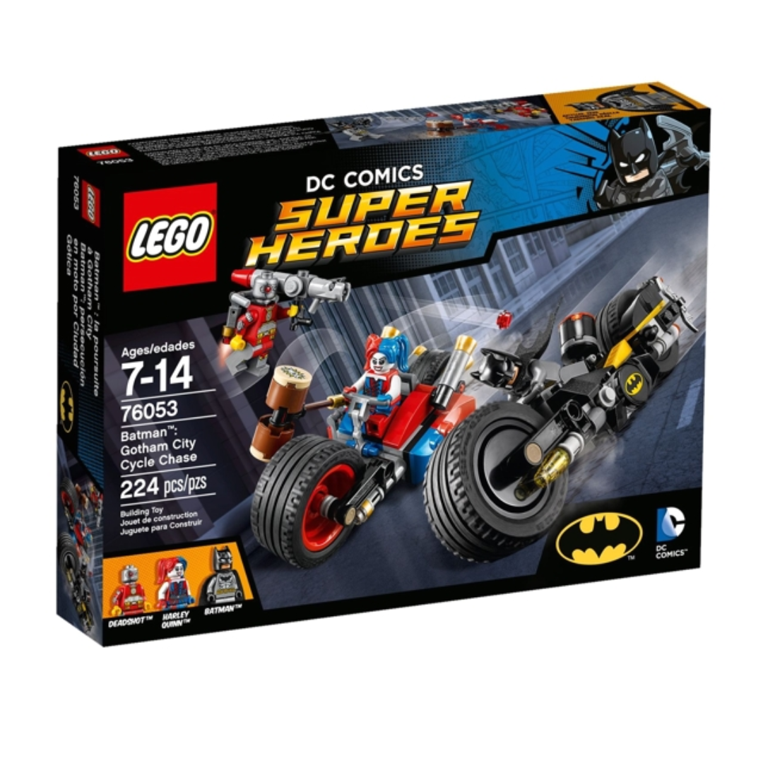 76053 Gotham City Cycle Chase Used Built As Shown | Wapi Bricks LLC