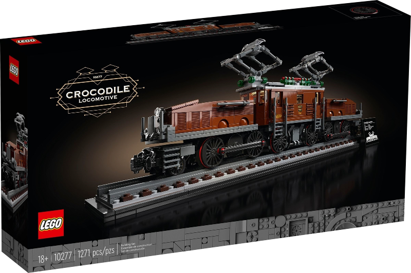 10277 Crocodile Locomotive | Wapi Bricks LLC